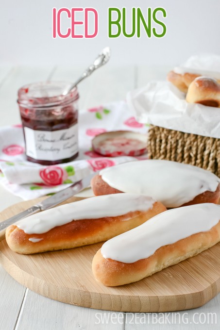 Iced Buns / Fingers - Sweet 2 Eat Baking